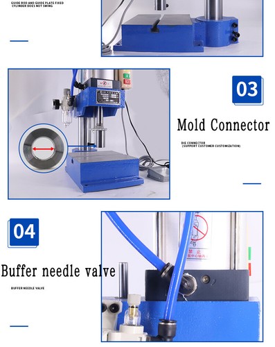 Pneumatic Punching Machine Hand Press Machine Adjustable Force 200KG ...