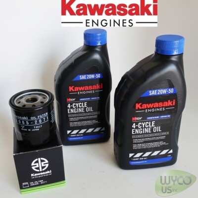 OEM ENGINE OIL CHANGE KIT, 2 QUARTS OF OIL SAE 20W-50 & 1 OIL FILTER ...