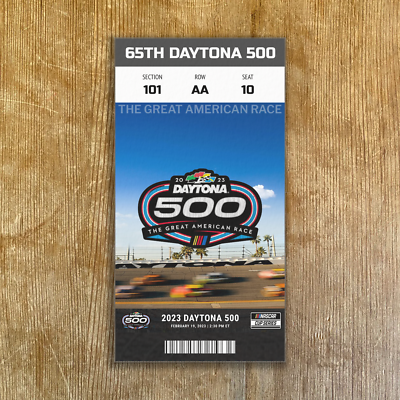 Daytona Seating Layout