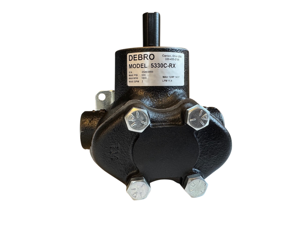 Hypro or Debro Pump 5330CRX SOLID SHAFT TWIN PISTON PUMP | eBay