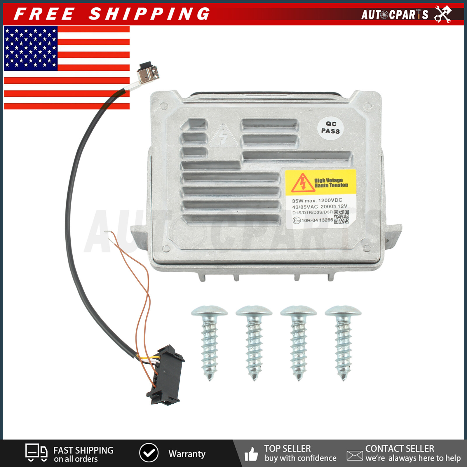 Xenon HID Headlight Ballast Module For Land Rover Jaguar Volvo Jeep GMC ...