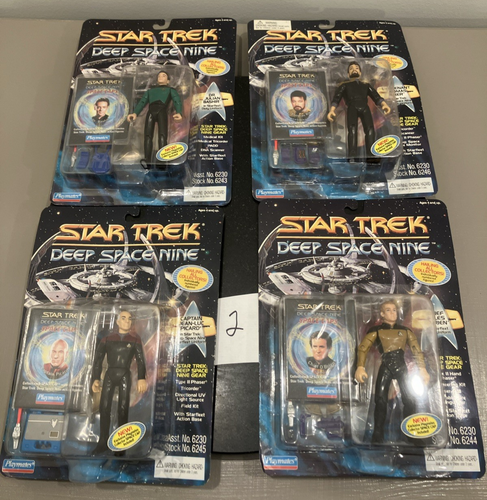Star Trek Deep Space Nine Action Figures - Playmates 1994 - Lot Of 4 ...