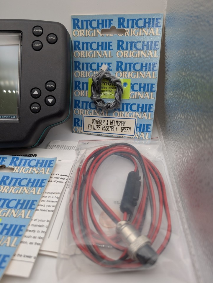 HUMMINGBIRD Wide Vision Fish Finder Unit - With Box Cables Missing ...