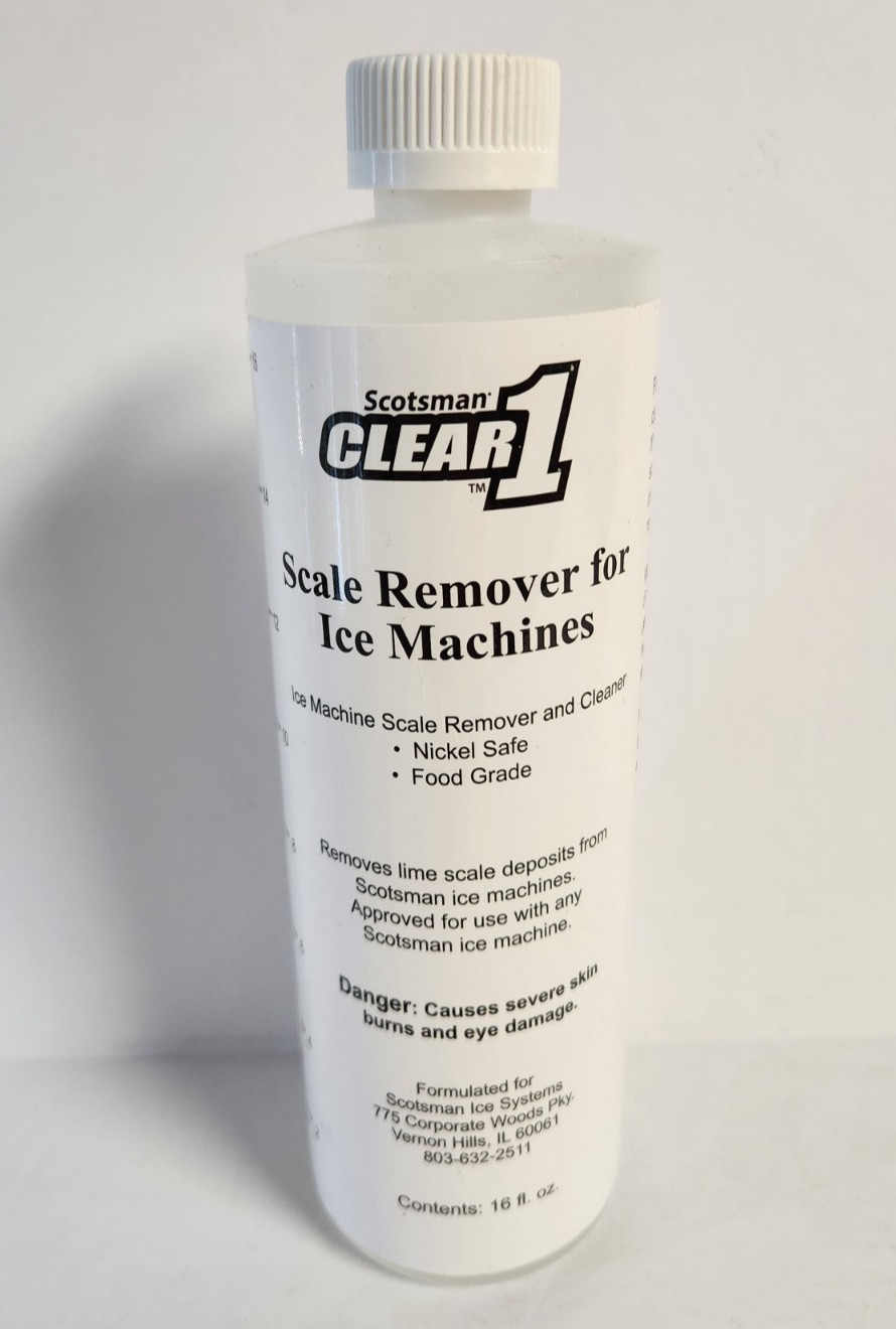 Scotsman Clear 1 Scale Remover for Ice Machines, 16 fl oz Cleaner
