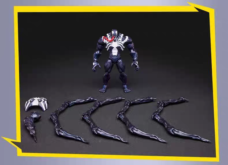 REAL Blokees Marvel Rivals Venom Action Figure Champion Class Model ...