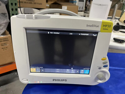Philips IntelliVue MP30 M8002A Patient Bedside Monitor | eBay