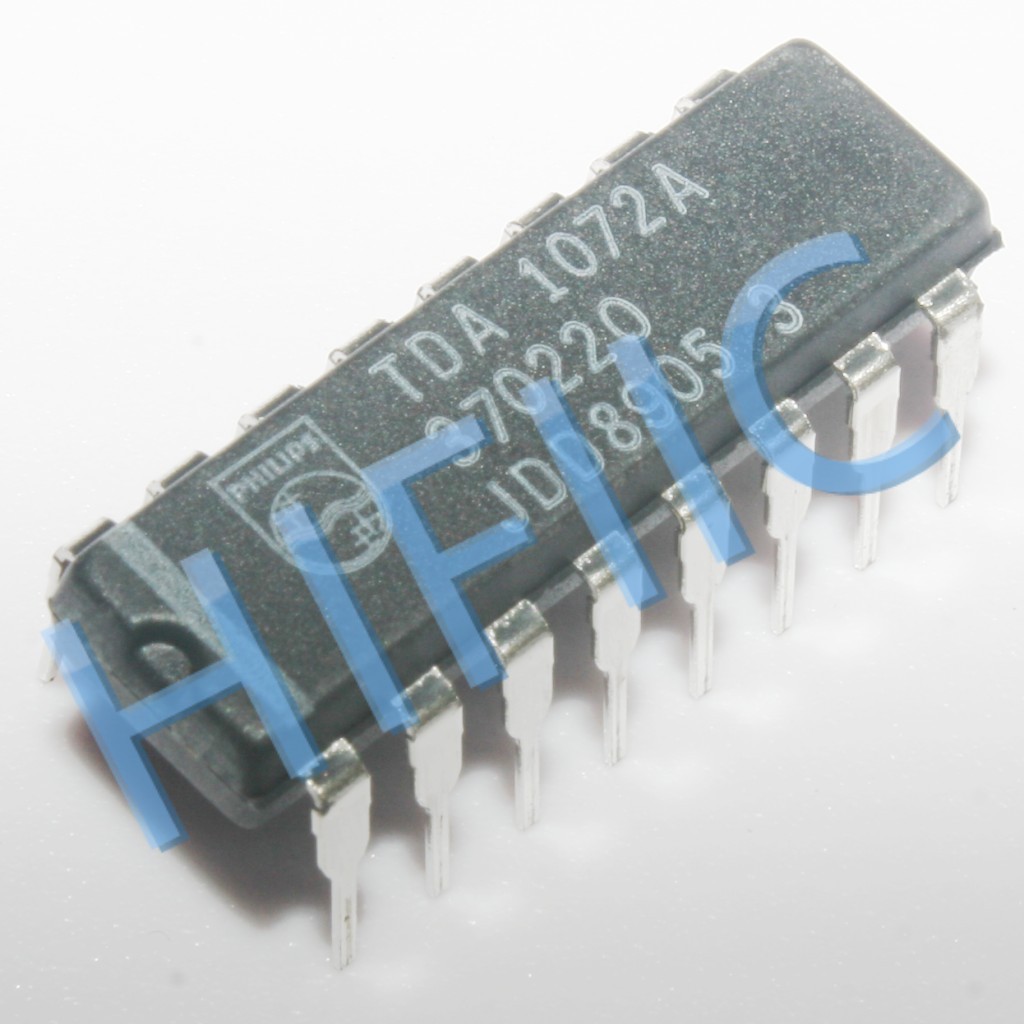 TDA1072A PHILIPS INTEGRATED CIRCUIT DIP-16 ''UK COMPANY SINCE1983 NIKKO ...
