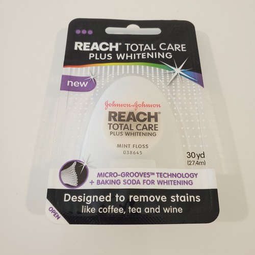 Reach Total Care Plus Whitening Mint Dental Floss 30 Yards | eBay