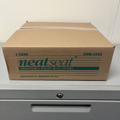 New Sanitor NeatSeat Disposable Toilet Seat Cover Refills. 2500 Refills ...