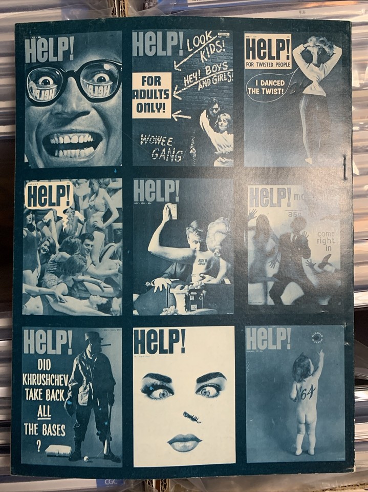HELP! Anniversary 21 October 1964 Harvey Kurtzman Magazine Adults Only ...