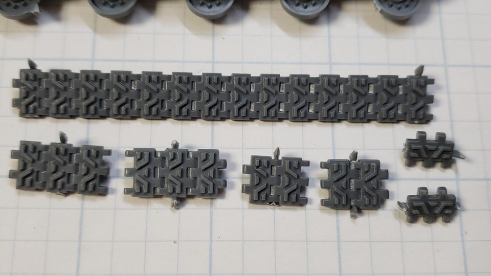 Warhammer 40k Space Marine Bits Rhino Sides/Armor/Tracks Set BRC | eBay
