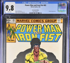 Power Man and Iron Fist #83 NEWSSTAND CGC 9.8 (1982) Bronze Age Warhawk ...