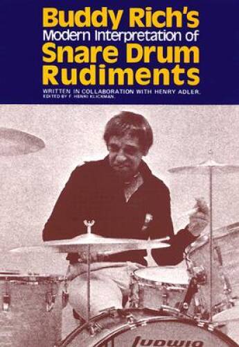 Buddy Richs Modern Interpretation Of Snare Drum Rudiments - VERY GOOD ...