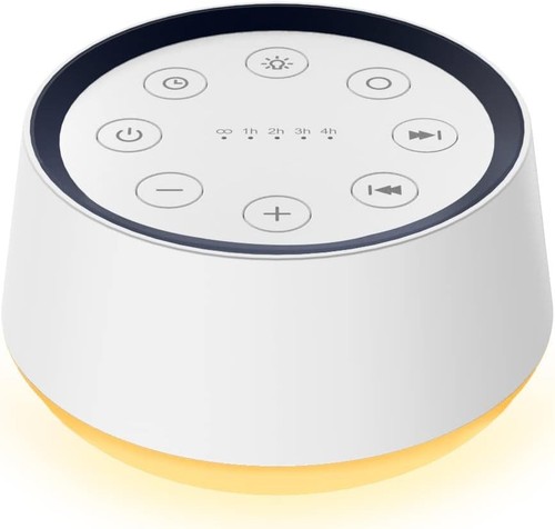 Brown Noise Sound Machine 30 Sounds Night Light White Noise for Sleep ...