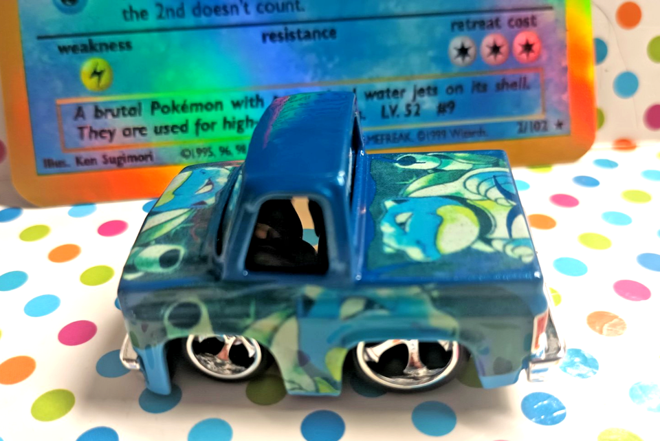 CAR TUNED CUSTOM 2025 87 CHEVY C10 POKEMON BLASTOISE NEW | eBay
