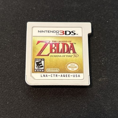 The Legend of Zelda: Ocarina of Time 3D (Nintendo 3DS, 2011) Cartridge ...
