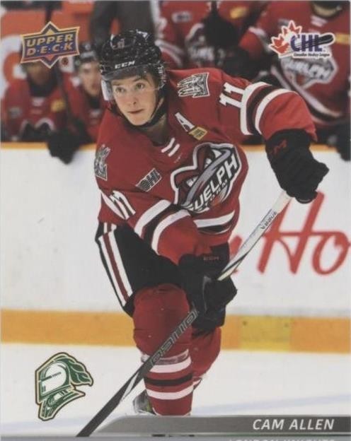 2024-25 Upper Deck Chl - Cam Allen #25 (RC) for sale online | eBay