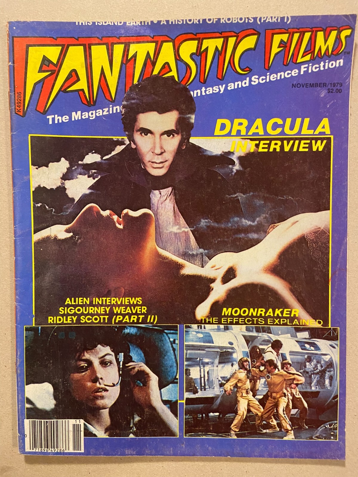 Fantastic Films #12, November 1979, Dracula Alien Moonraker Robots | eBay