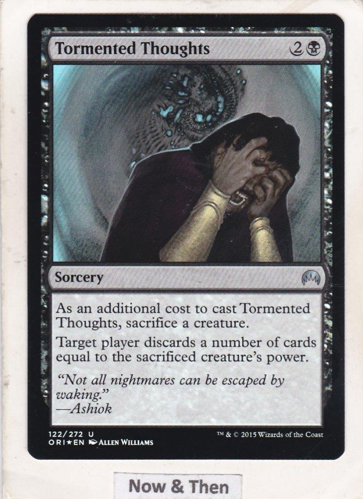 Magic: MTG: Origins: Foil: Tormented Thoughts | eBay