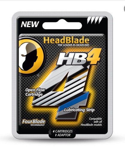 HeadBlade HB4 Four Blade Refill Blades Replacement Sport Ghost Classic ...