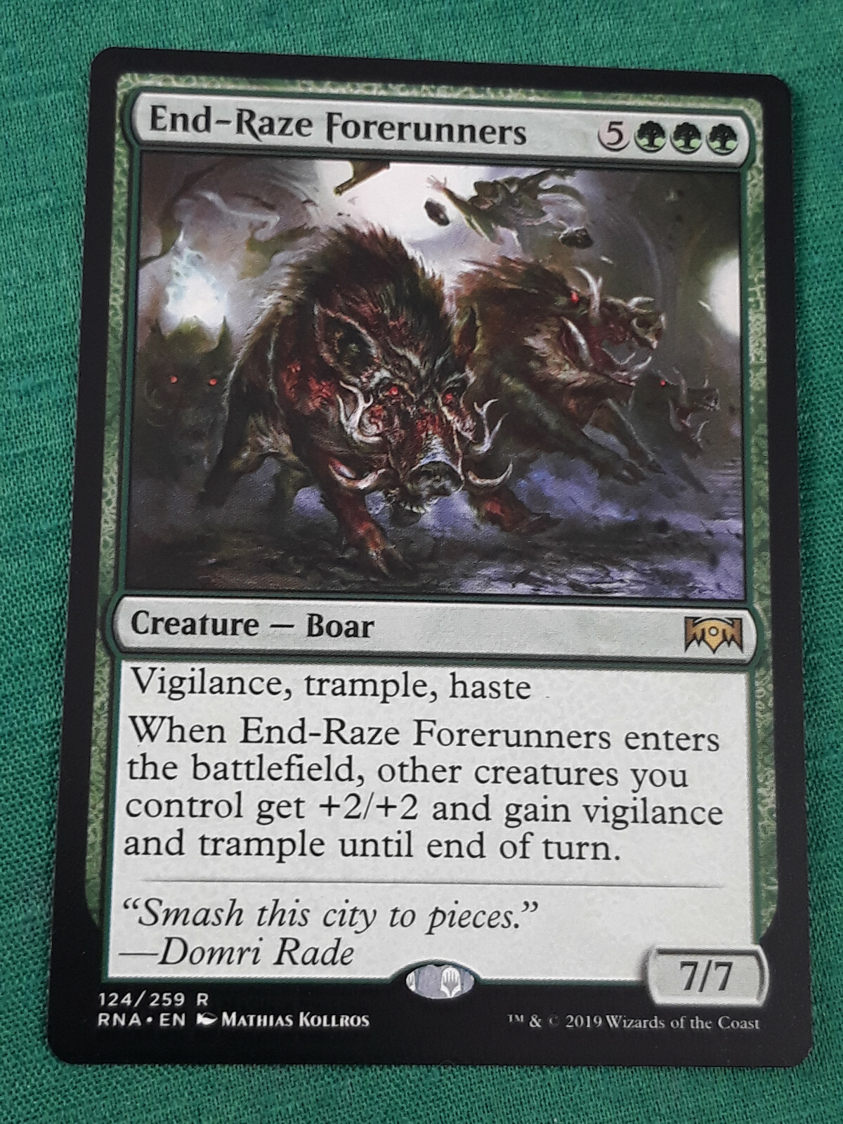 End-Raze Forerunners (MTG, Magic the Gathering) Ravnica Allegiance, RNA ...