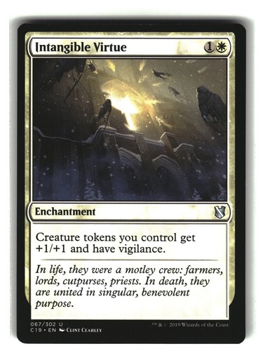 INTANGIBLE VIRTUE Commander 2019 #67 C19(NM+)(MTG) | eBay