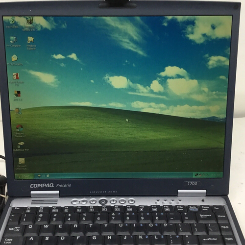 Compaq Presario 1700 Windows XP Good Condition With Adapter | eBay