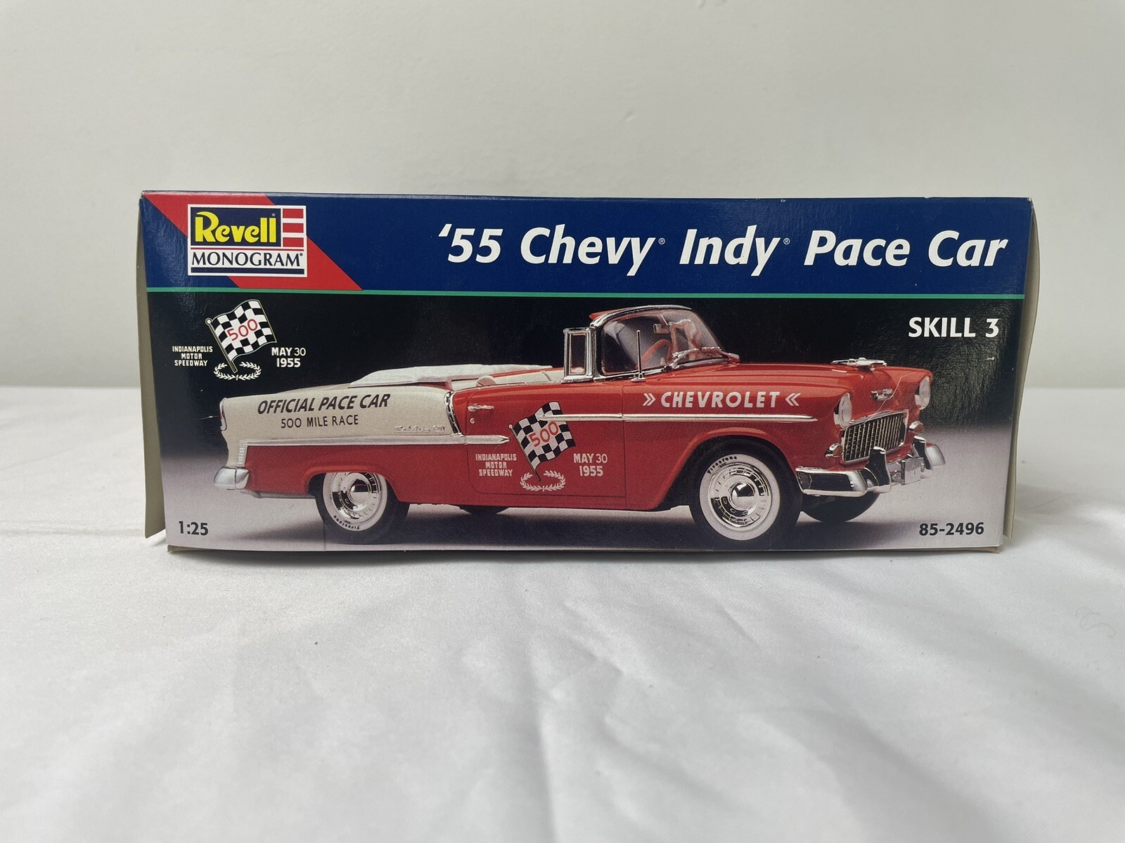 Revell Monogram 1955 Chevy Indy Pace Car 1:25 Model Kit | eBay