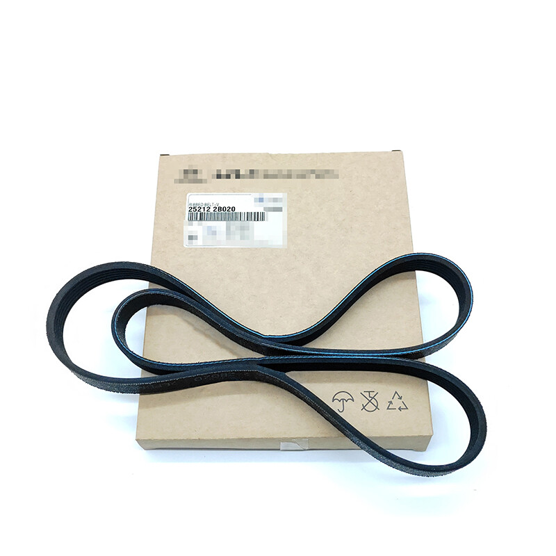 25212-2B020 Serpentine Drive Belt V-Ribbed For Hyundai Accent 1.6L For ...