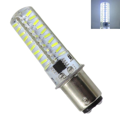 BA15D LED bulb 80-4014SMD 220V Fit Kenmore/Singer 221/222K/301A/401A ...