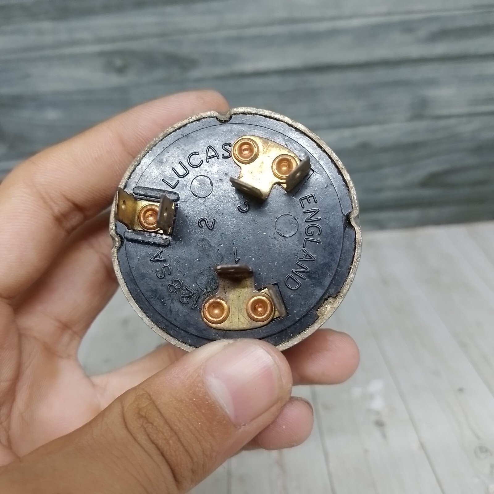 Lucas 128SA Ignition Switch Fits For Terex Thwaites Lister Made In ...