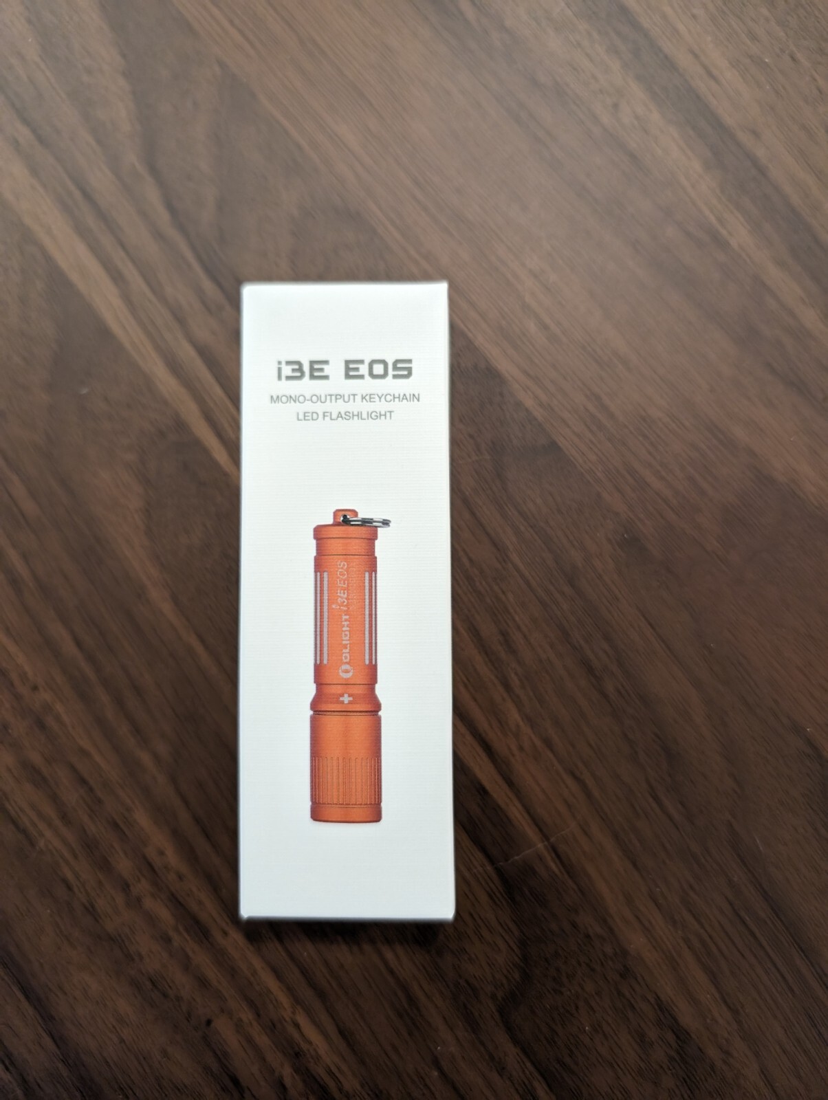 Olight i3E EOS Vibrant Orange EDC Keychain Waterproof LED Flashlight ...