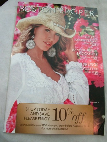 Boston Proper Catalog Look Book Sexy Essentials Summer 2014 Brand New ...