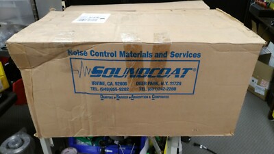 SOUNDCOAT Box of Acoustic Soundproofing Deadening Foam | eBay