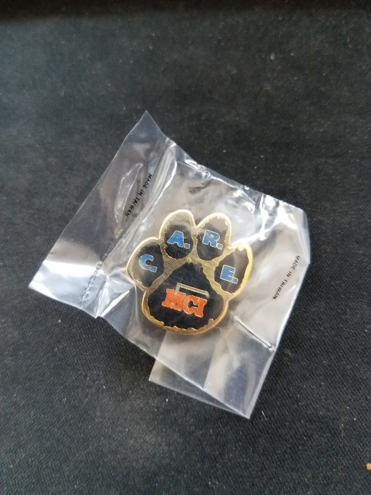 Vintage MCI Lapel Pin C.A.R.E. Authentic MCI International Pin RARE 1 ...