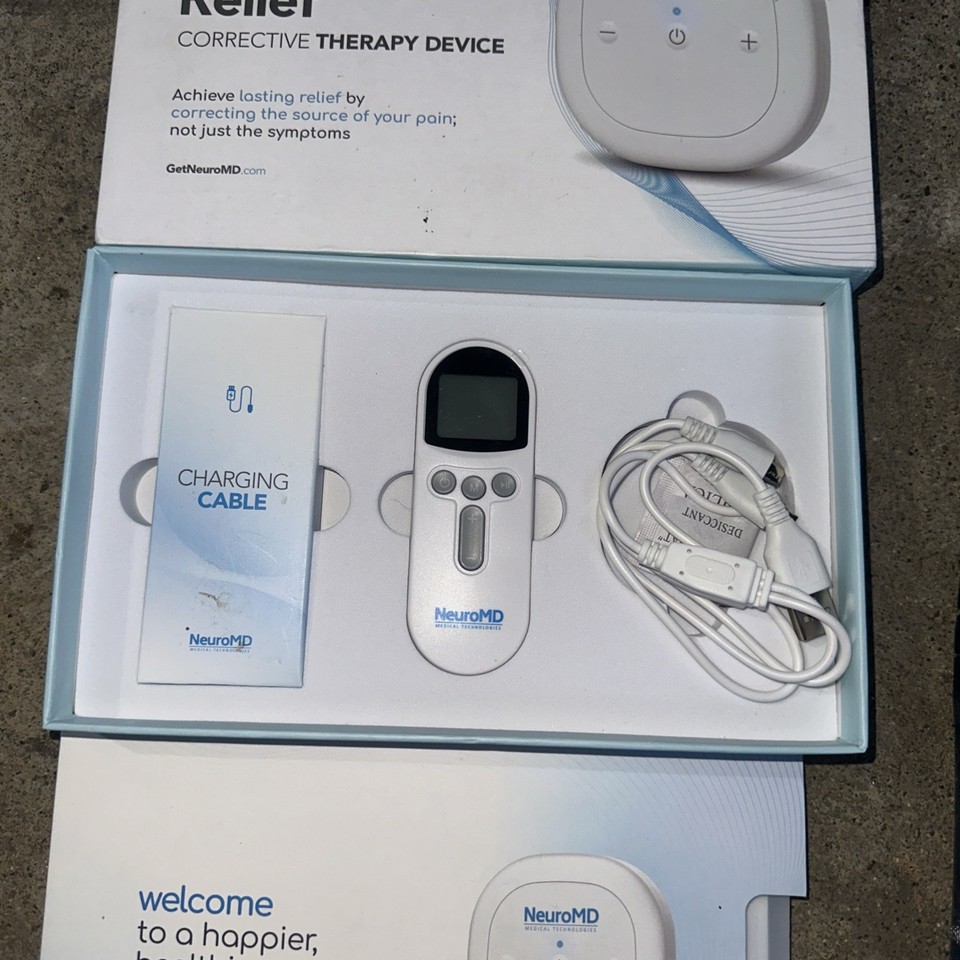 NeuroMD Back Pain Neuro MD Relief Corrective Therapy Device Light Use ...
