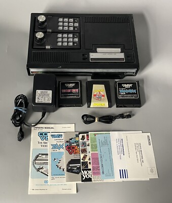 Parts/Repair Only — ColecoVision 2400 Console — w/ Accessories — Must ...