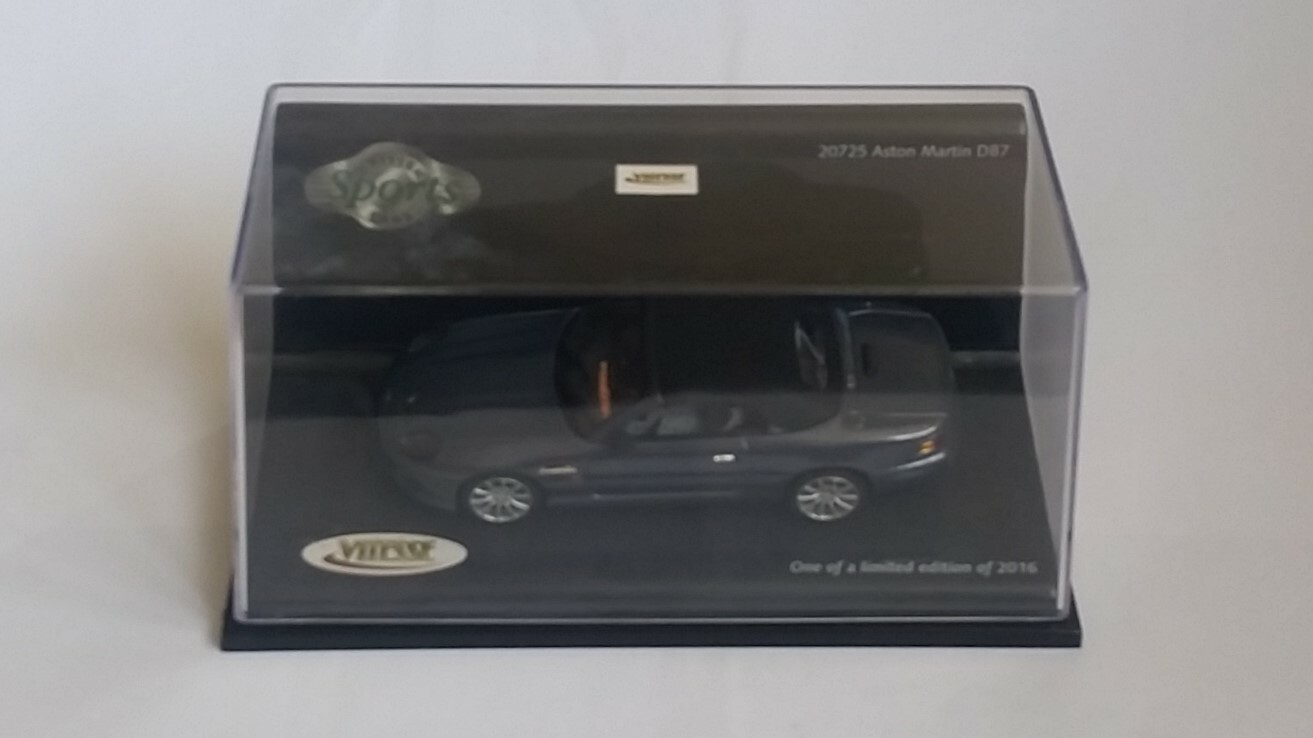 Vitesse 20725 Aston Martin DB7 solway grey 1:43 Mint in Box Limited ...