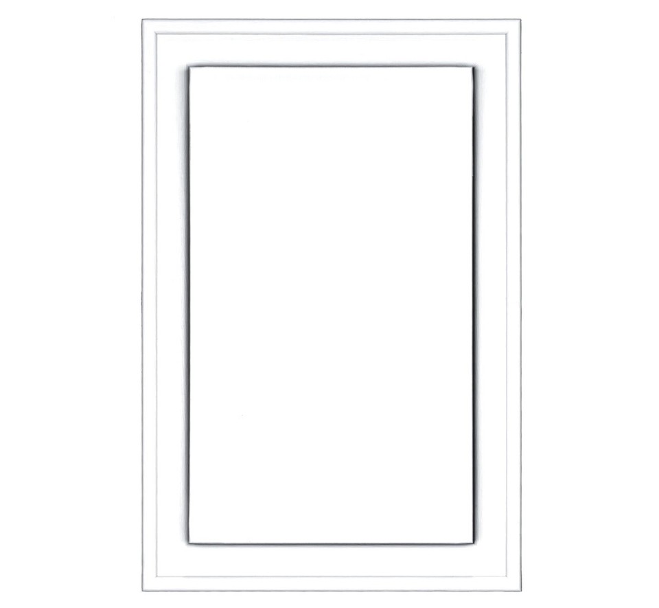 Carriage Light J-Block 123 White 8x12x¾-1¼” Vinyl Siding Jumbo Mount ...