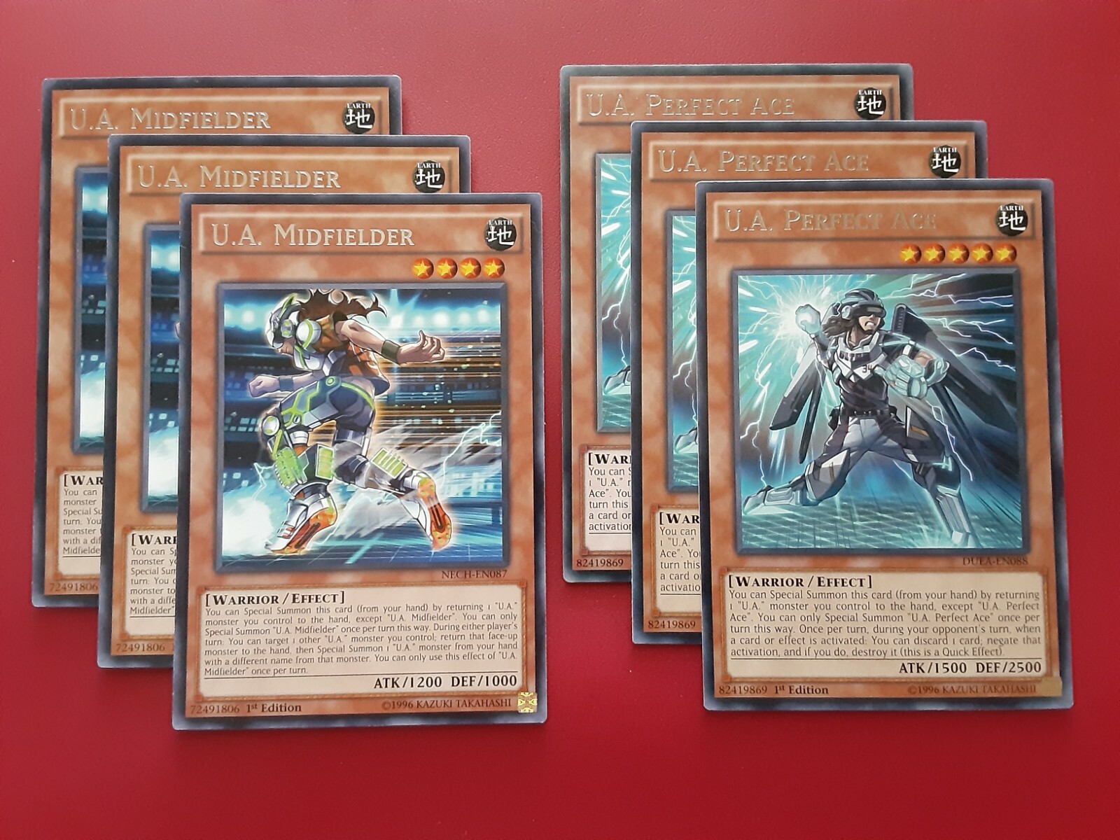 Yugioh U.A. Ultra Athlete Deck 54 Card Stadium Complete Budget ...