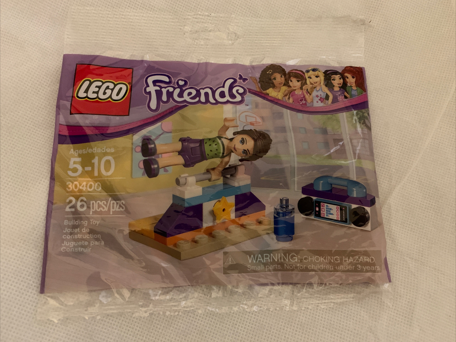 LEGO FRIENDS 30400 “NAOMI GYMNAST SET”POLYBAG 26PCS ~ NEW/SEALED ...
