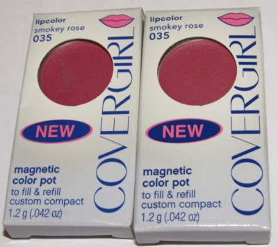 2-Pack of Covergirl Lipcolor #035 Smokey Rose Magnetic Lip Color Pot ...