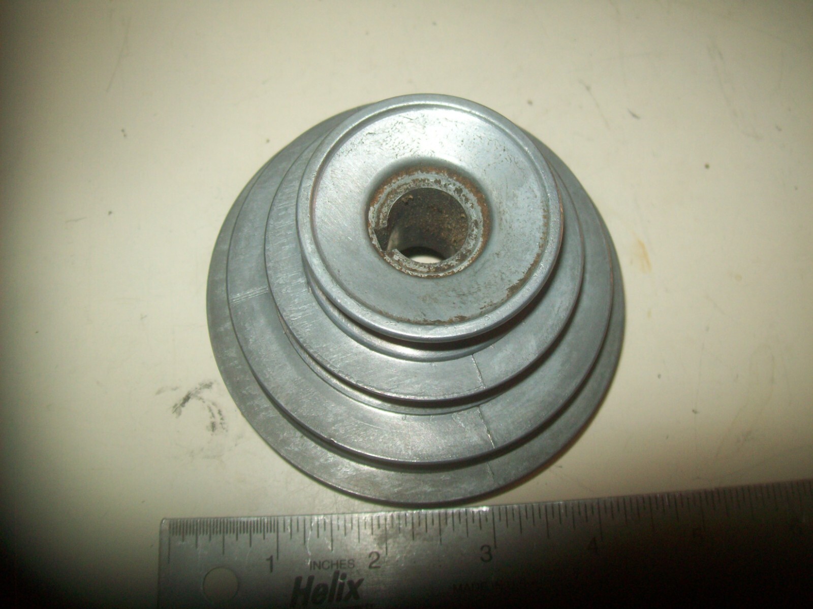 4 Step Motor Pulley 5/8" Bore key slot For Sears Craftsman Wood Lathe ...