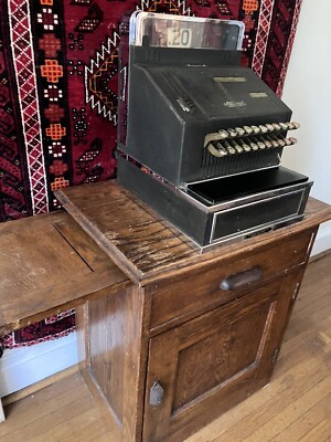Cash Register, Adding Machines - Antique Ncr Cash Register