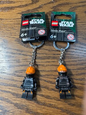 (2) Lego Star Wars Keyring 854245 Fennec Shand Minifigure - NWT | eBay