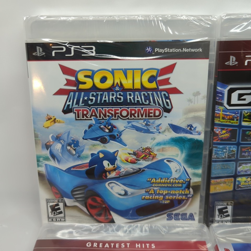 Sonic The Hedgehog PS3 Collection Generations Genesis Unleashed Sony ...
