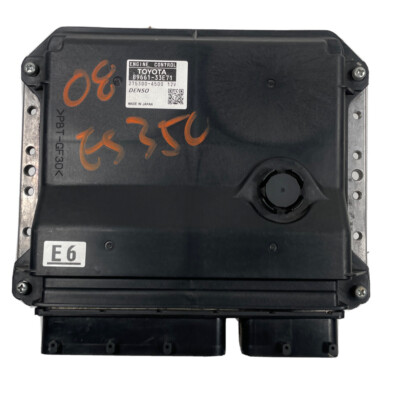 08-09 LEXUS ES350 Engine ECM Electronic Control Module 89661-33E71 ...