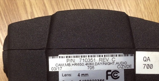 REI Bus-watch Camera 4mm Day Night Audio 710351 Hr650 for sale online ...