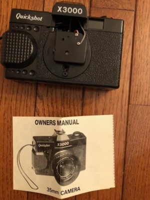 CANON QUICKSHOT X-3000 35 MM CAMERA With case, manual | eBay