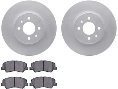 Dynamic Friction 68MK12D Front Brake Pad and Rotor Kit Fits 2012-2017 ...